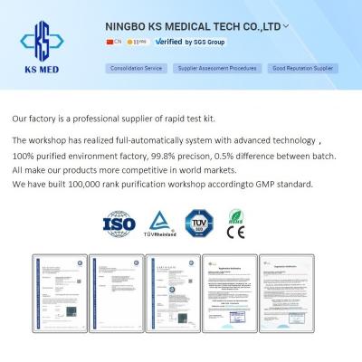Cina Accurate Rapid Diagnostic Kit Cassette For Infectious Disease Test in vendita