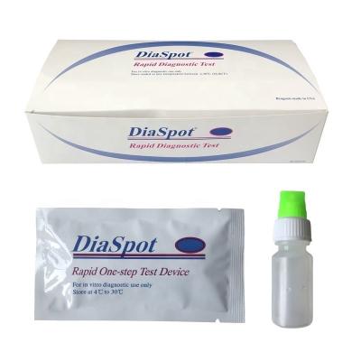 Cina One Step Rapid Diagnostic Kit CE ISO Blood Test Kit Cassette in vendita
