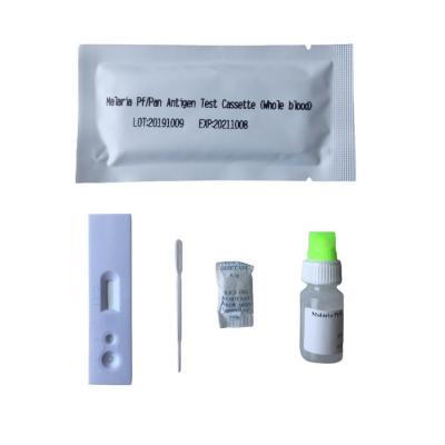 Cina PF PV Pan Antigen Rapid Test Kit One Step Infectious Diseases Diagnostic Malaria in vendita