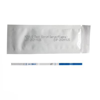 Cina Antibody Rapid Diagnostic Kit Accurate HIV 1 2 3 Lines For Home Use in vendita