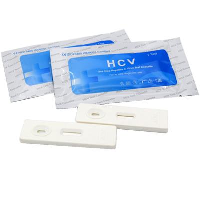 Cina Diagnosis HCV Rapid Test Kit Hepatitis C Rapid Cassette Strip in vendita