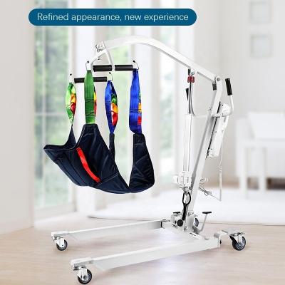 Cina Foldable Electric Patient Lift Wheelchair Transfer Lift Nursing Aids Portable in vendita