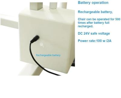 Cina Electric Patient Lift And Transfer Chair With Toilet Multi Function in vendita