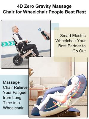 Cina KSM-MC1 Full Massage Chair For Wheelchair People Zero Gravity in vendita