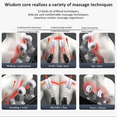 Cina Wheelchair People Body Massage Chair 4D Zero Gravity Body Massager in vendita