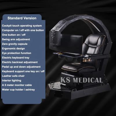 Cina RGB Ergonomic Gaming Chair LED Racing Gamer Light Chair Multi Function in vendita