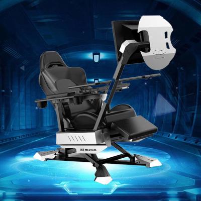 Cina Zero Gravity Motorized Gaming Cockpit Recliner Gaming Chair Custom in vendita