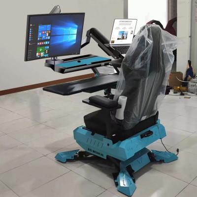 Cina Comfortable Ergonomic Gaming Chair Computer Racing Cockpit Chair With LED in vendita