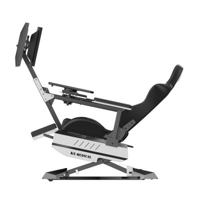 Cina Swivel Ergonomic Gaming Chair Cockpit Gaming Chair Adjustable Height in vendita