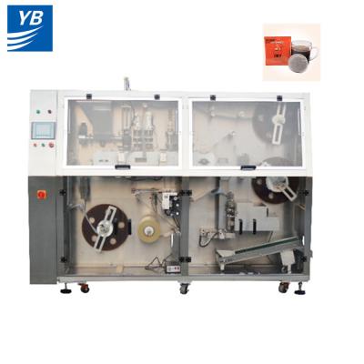China 3g-10g inner and outer bag packing machine automatic coffee pod filter round shape for sale