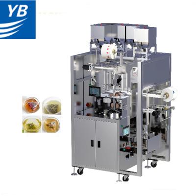 China Automatic VFFS Packing machine 1-7g Vertical triangle tea bag packing machine for sale