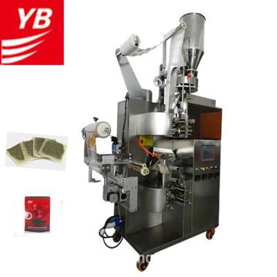 China YB-180C Automatic green tea bag packing machine for inner and outer bag tea packing for sale