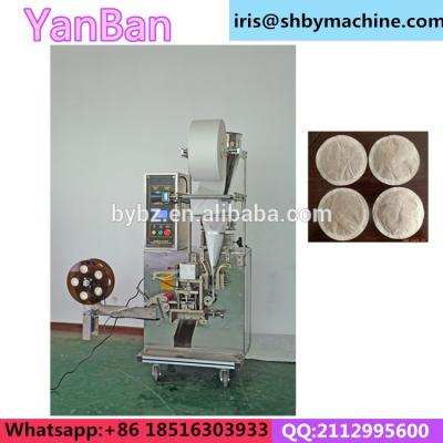 China YB-66 Round shape tea bag packing machine, coffee pod packing machine for sale