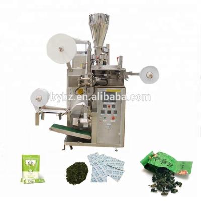 China Double chamber  Tea bag packing machine YB-180C  Automated Herbal Tea Packing Machine WIth Inner And Outer Bag for sale