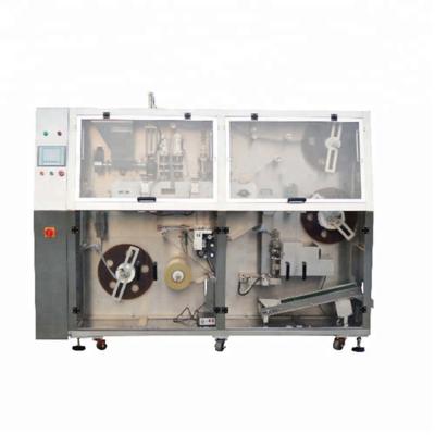 China Coffee pod packing machine  3g-10g double chamber  inner and outer Round tea packing machine for sale