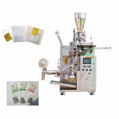 China Tea bag packing machine YB-180C Double chamber tea bag with knot ties for sale