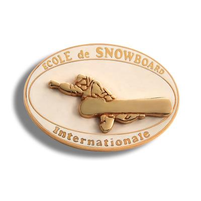 China customized hot sale 3D souvenir metal badge for sale
