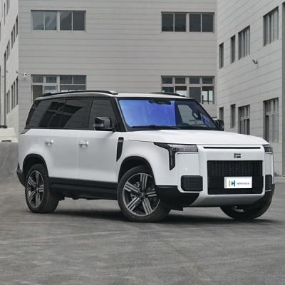 China 6-zits SUV Hybride elektrisch voertuig Luxe SUV Long Range elektrische auto 2023 Baic Jishi 01 Nieuwe auto's Te koop