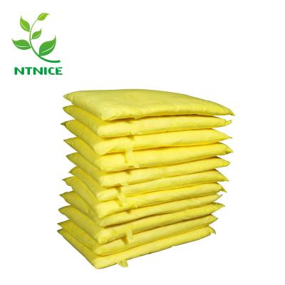 China ISO 9000:2008 100% PP yellow industrial chemical haz-chem Spill Control Absorbent pillow for sale