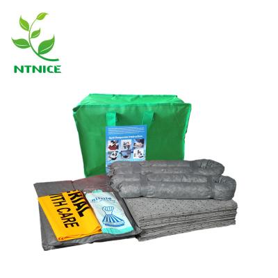 China 50L Melt blown Structure and 100% PP Material oil Emergency Spill Kits for sale