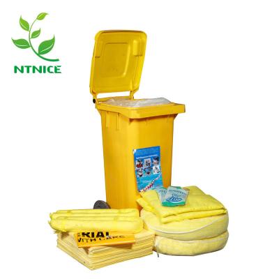 China 120L 100% PP yellow chemical haz-chem Spill Control emergency spill kits for sale