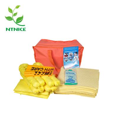 China 80L 100% PP yellow chemical haz-chem Spill Control emergency spill kits for sale