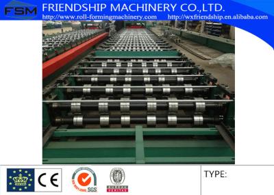 Cina rotolo d'acciaio della piattaforma del metallo di GI di spessore di 1.0-2.0mm che forma macchina 15kw con il Governo di controllo elettrico in vendita