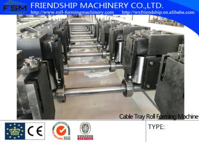 Chine 100-600 millimètres de câble réglable Tray Roll Forming Machine, épaisseur laminée à froid de taille de l'acier 1-3mm à vendre