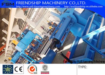 Chine 100-600 millimètres de câble réglable Tray Roll Forming Machine, épaisseur laminée à froid de taille de l'acier 1-3mm à vendre