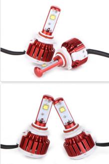 China V16 red H1,H3,H4,H7,H11,9005,9006 20W-40W Car LED headlights for sale