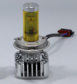 China F5  Gold  H1,H3,H4,H7,H11,9005,9006 20W-40W Car LED headlights for sale