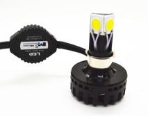 China Three lights, Black motorcycle lamps Guang Bai 18W for sale