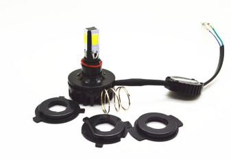 China Four lights, Black motorcycle lamps 24W for sale