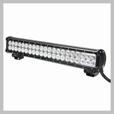 China 10-30v DC double row hot sale offroad driving lamp led light bar, police led roof light, 126w led light bar for sale