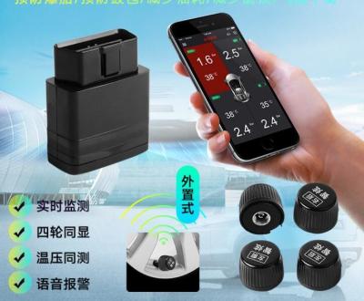 China Tire pressure monitor mobile APP Bluetooth external tire pressure monitoring system TW501 for sale