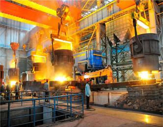 China 50/10t double girder foundry overhead crane for steel factory for sale