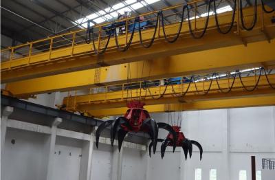 China Workshop grab bucket overhead crane heavy overhead crane made in China for sale