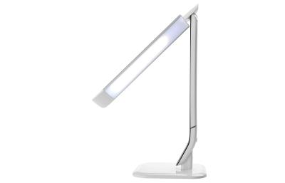 Chine Lampe de bureau dimmable flexible d'or/bleue/grise de LED avec le corps démontable à vendre