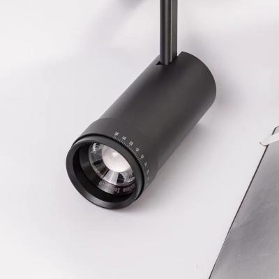 中国 90 Ra 1CCT 内蔵ドライバー アンチブレア10-60度 ズーム可能なレンズ LED焦点ライト トラックライト 0.8kg 販売のため