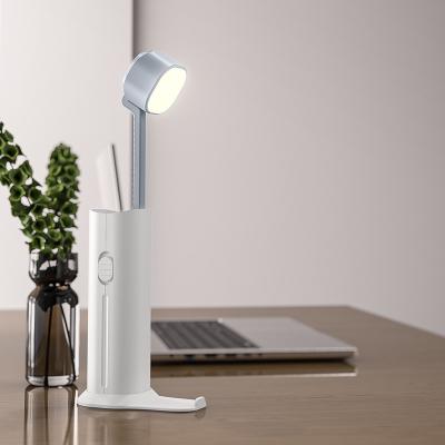 China Portable LED Desk Lamp 5W Rechargeable Table Lamp with Support Dimmer and Light Source for sale
