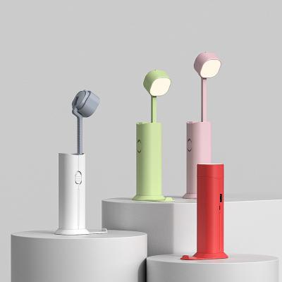 China Portable LED Desk Lamp 5W Rechargeable Table Lamp with Support Dimmer and Light Source for sale