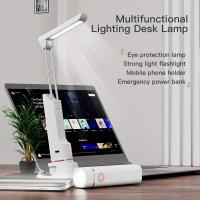China Multifunctional Lighting Desk Lamp 10W Type-C Rechargeable Smart LED Table Light for sale