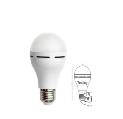 China Li-ion Rechargeable Battery LED Bulb 12W E27 B22 for Emergency and Healthy Usage for sale