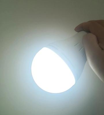 China Li-ion Rechargeable Battery LED Bulb 12W E27 B22 for Emergency and Healthy Usage for sale