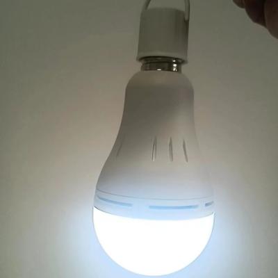China Li-ion Rechargeable Battery LED Bulb 12W E27 B22 for Emergency and Healthy Usage for sale