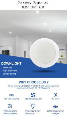 Cina Servizio di soluzioni di rating e illuminazione IP44 18W Smart Tuya Google Alexa LED Down Light in vendita