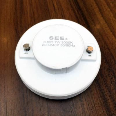 Cina Personalizzazione Gx53 Downlight a LED con rating IP40 ed efficienza 800lm/w in vendita