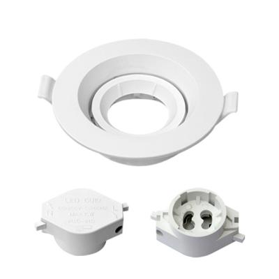 Cina Fonte luminosa a LED di design moderno, telaio di luce con angolo regolabile del fascio e supporto GU10 in vendita
