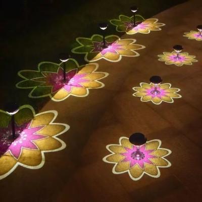 Cina Lampade di proiezione solare e lampada a colonna di fusione a stampo con LED ad alta luminosità in vendita