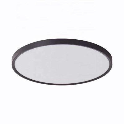 China Indoor White Black 18W LED Ceiling Lights with Tri Color and 40000 Hours Working Time for sale